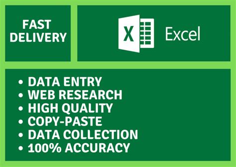 Do Data Entry Copy And Paste Insert Data In Excel By Zaggcreativity