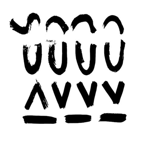 Premium Vector Brush Strokes