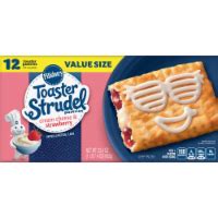 Pillsbury Toaster Strudel Cream Cheese And Strawberry Pastries Value Size