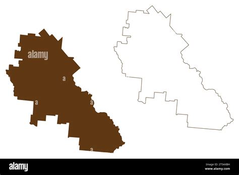 Croydon Silhouette Map Cut Out Stock Images And Pictures Alamy