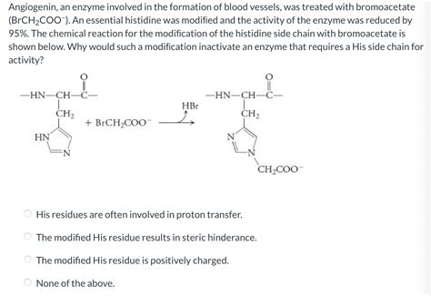 [solved] Will Thumbs Up Angiogenin An Enzyme Inv
