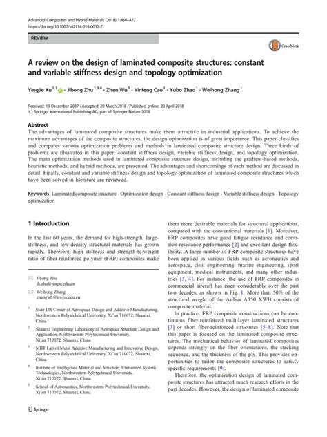 Optimizing Laminated Composite Structures Pdf Mathematical