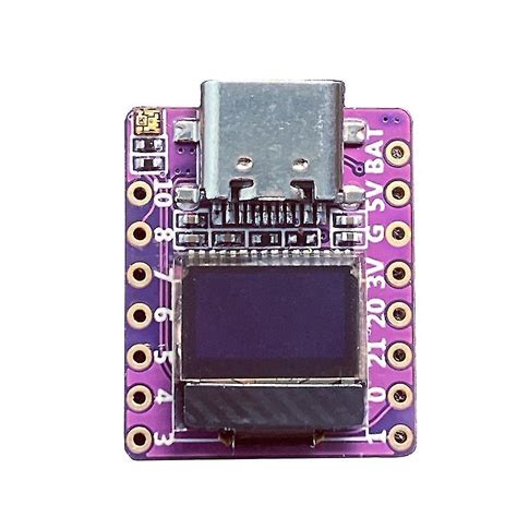 Esp32 C3 Development Board With 042 Inch Lcd Risc V Bluetooth Supports