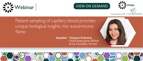 Webinar Patient Sampling Of Capillary Blood Provides Unique Biological