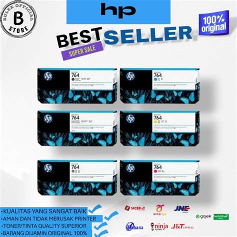 Jual Tinta Plotter Hp 764 Original 100 Shopee Indonesia