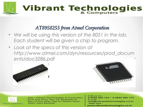 embedded system introduction to micro controller 8051 ppt