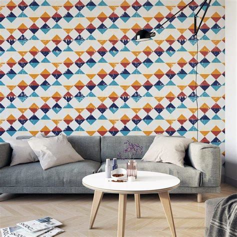 Offset Pattern Wallpaper