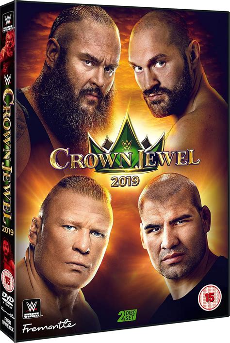 Wwe Crown Jewel 2019 [dvd] [region 2] Amazon Fr Tyson Fury Brock