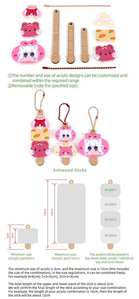 Craft Your Own Style And Be Unique With Vograce Custom Dango Acrylic K Vograce