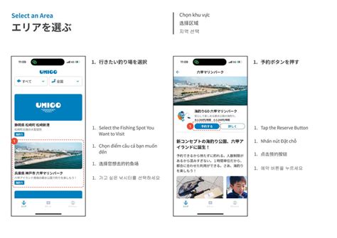 Umigoの操作方法について