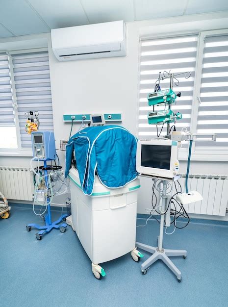 Emergência Clínica Sala De Terapia Intensiva Do Hospital Recuperação De Cuidados De Saúde Sala