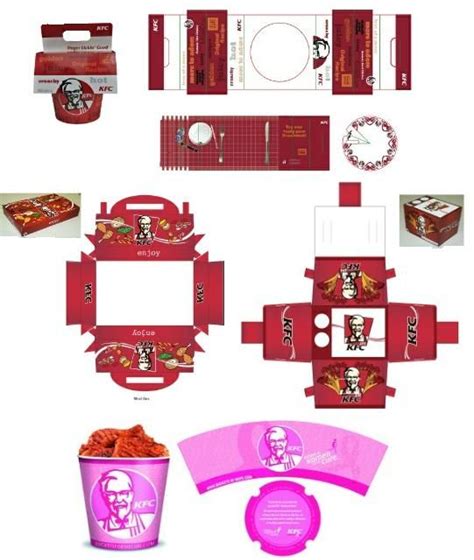 Kfc Doll Printies For Dollhouse Projects