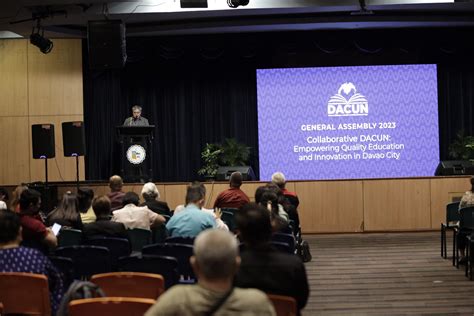 Addu Hosts Successful Dacun General Assembly 2023 Ateneo Internationalization For Mindanao Office