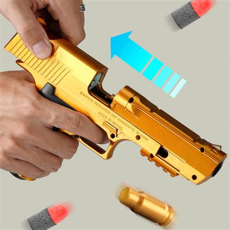 Desert Eagle Shell Ejecting Dart Blaster Kublai