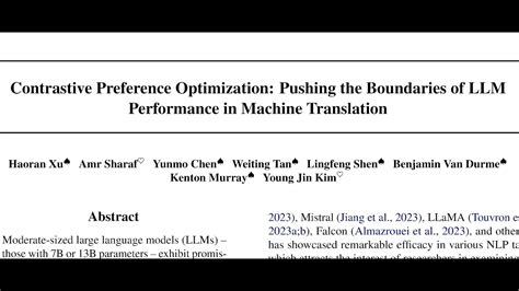 Short Contrastive Preference Optimization Pushing Boundaries Of Llm Performance In