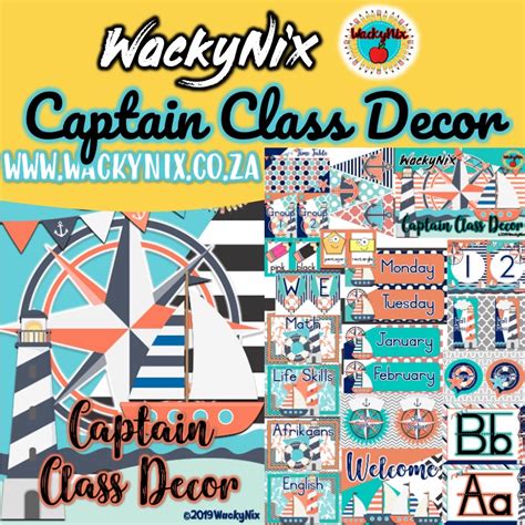 Captain Class Decor D96 Wackynix
