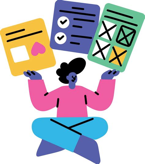 A Flat Style Illustration Showing Interface Designer 67344331 Vector Art At Vecteezy