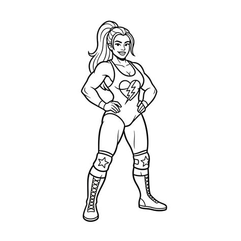 Disegno Della Wwe Da Colorare Scarica Stampa O Colora Subito Online