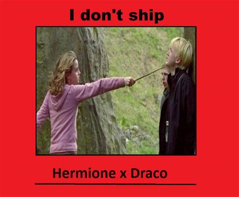 I Dont Ship Hermione X Draco By Callmeblackbeauty On Deviantart