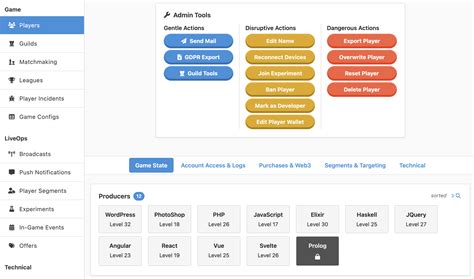 configuring the liveops dashboard metaplay docs