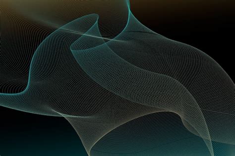 Free Vector Gradient Particle Wave Background