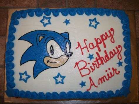 Sonic The Hedgehog Cake Artofit