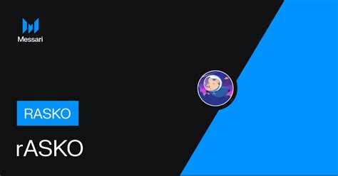 Rasko Price Rasko To Usd Research News And Fundraising Messari