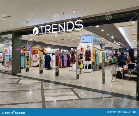 Reliance Trends Store Is A Shopping Mall Located In Chennaiindia