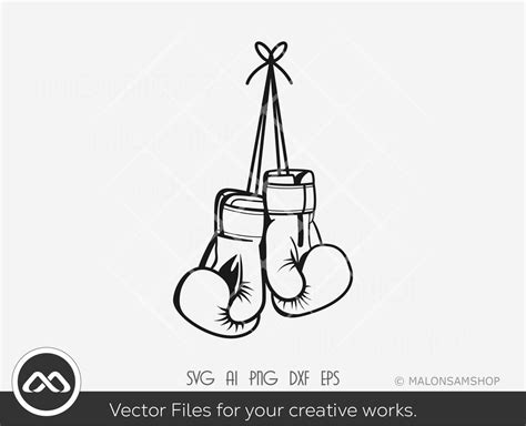 Boxing Svg Gloves Boxing Svg Boxing Gloves Svg Boxing Cut File