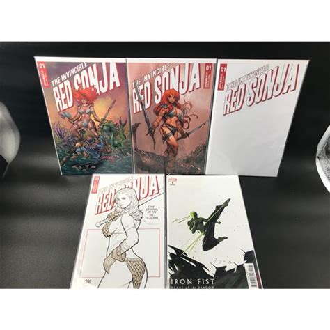 Marvel Comics Red Sonja Comic Book Lot