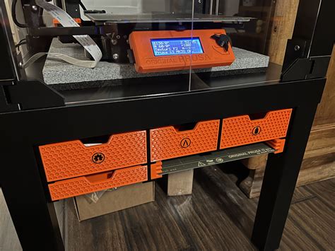 3d Printer Printer Drawers For Ikea Lack Table • Made With Prusa I3 Mk3s Mmu2s・cults