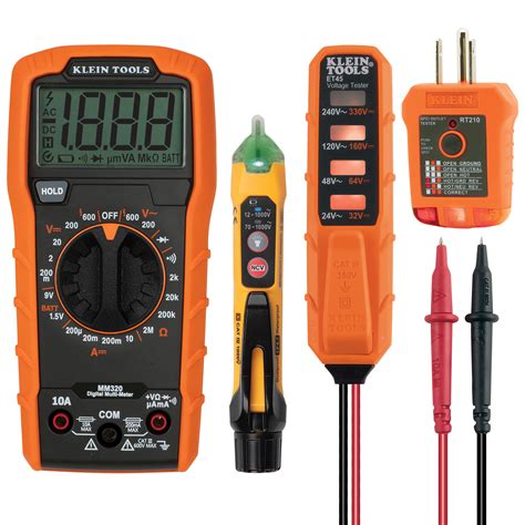 Digital Multimeter Electrical Test Kit Mm320kit Klein Tools
