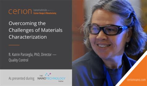 Solve Materials Characterization Challenges Cerion Nanomaterials