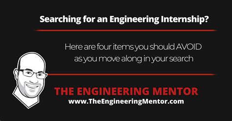 4 Things To Avoid During Your Engineering Internshipjob Search The