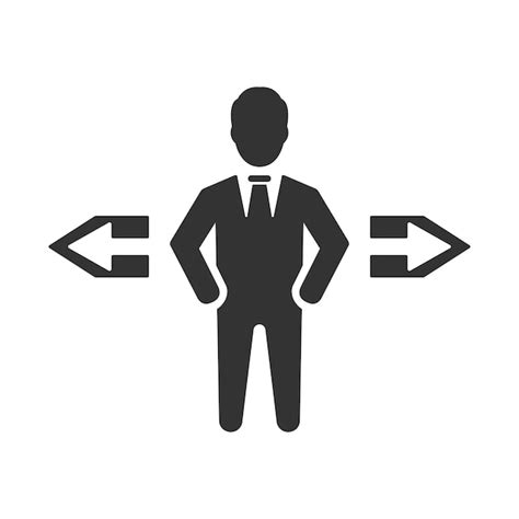 Premium Vector Business Direction Icon