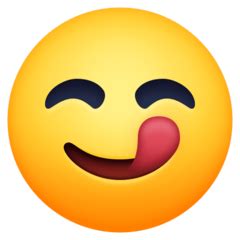 Face Savoring Food Emoji 😋