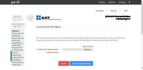 Cómo Tramitar Certificado De Sello Digital En La Pagina Del Sat En Solo
