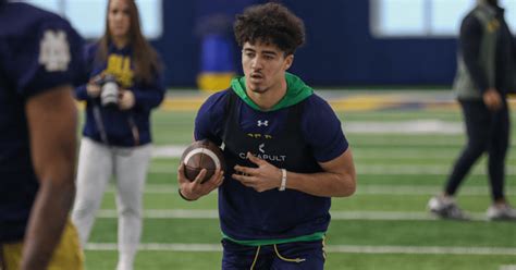 How Notre Dame Will Manage Jordan Faison Drayk Bowen In Spring Ball