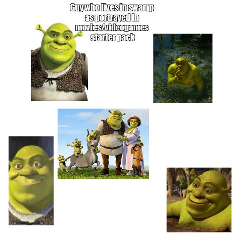 Guy Who Lives In A Swamp Portrayed By Moviesvideo Games Starter Pack