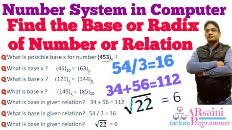 Define Base Or Radix Of A Number System At Geraldine Raposo Blog