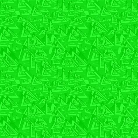 Green Seamless Triangle Pattern Background Seamless Design Triangle