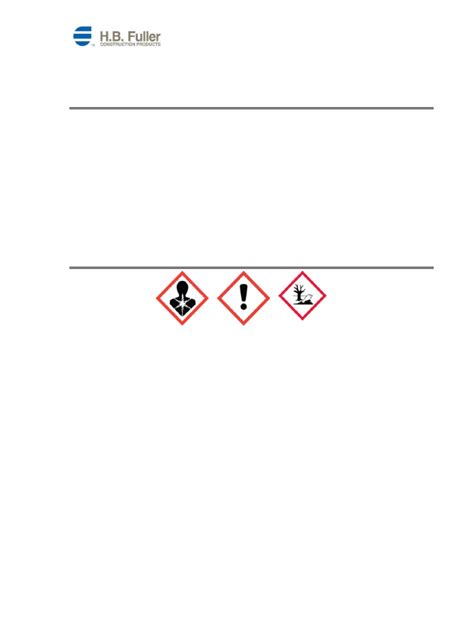 Foster Sds 85 20 R0220 Adhesive Safety Data Sheet Pdf Toxicity Water