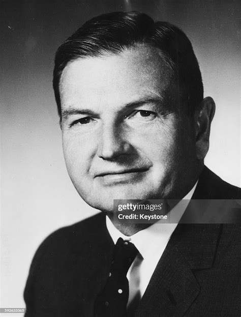 Portrait Of Banker David Rockefeller Chairman Of The Chase Manhattan