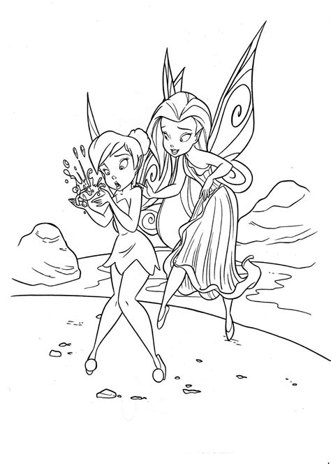 Coloring Pages Of Tinkerbell
