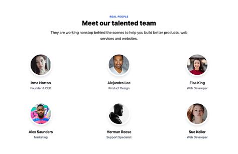 Team Components For Tailwind