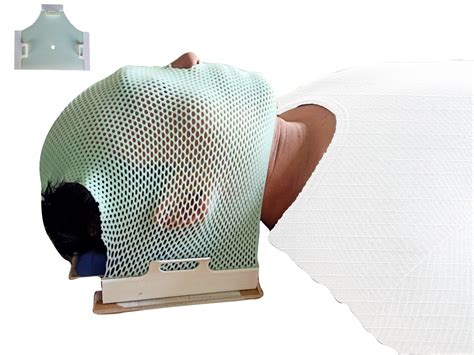 3 Points Thermoplastic Head Mask Radiation Therapy Patient