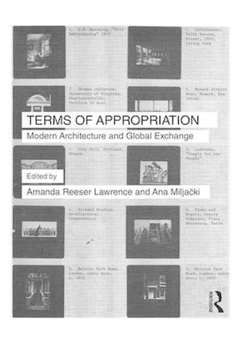 Terms Of Appropriation By Amanda Reeser Lawrence Paperback