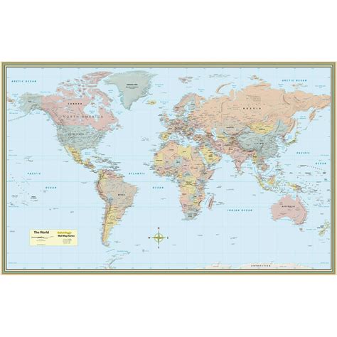 World Map Paper