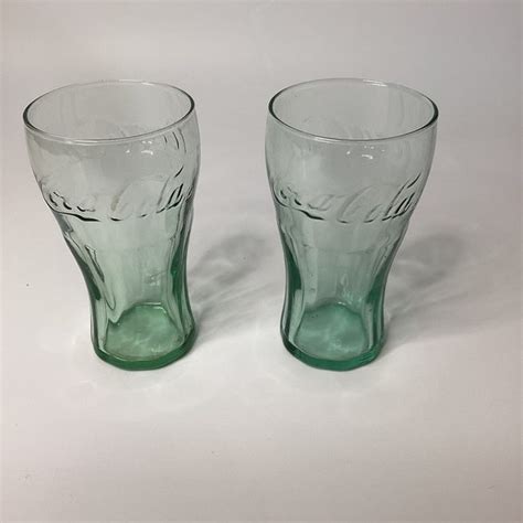 Coca Cola Small Glasses Etsy
