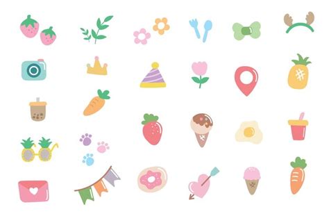 Premium Vector Summer Icon Set Elements For Summer Holiday And Party